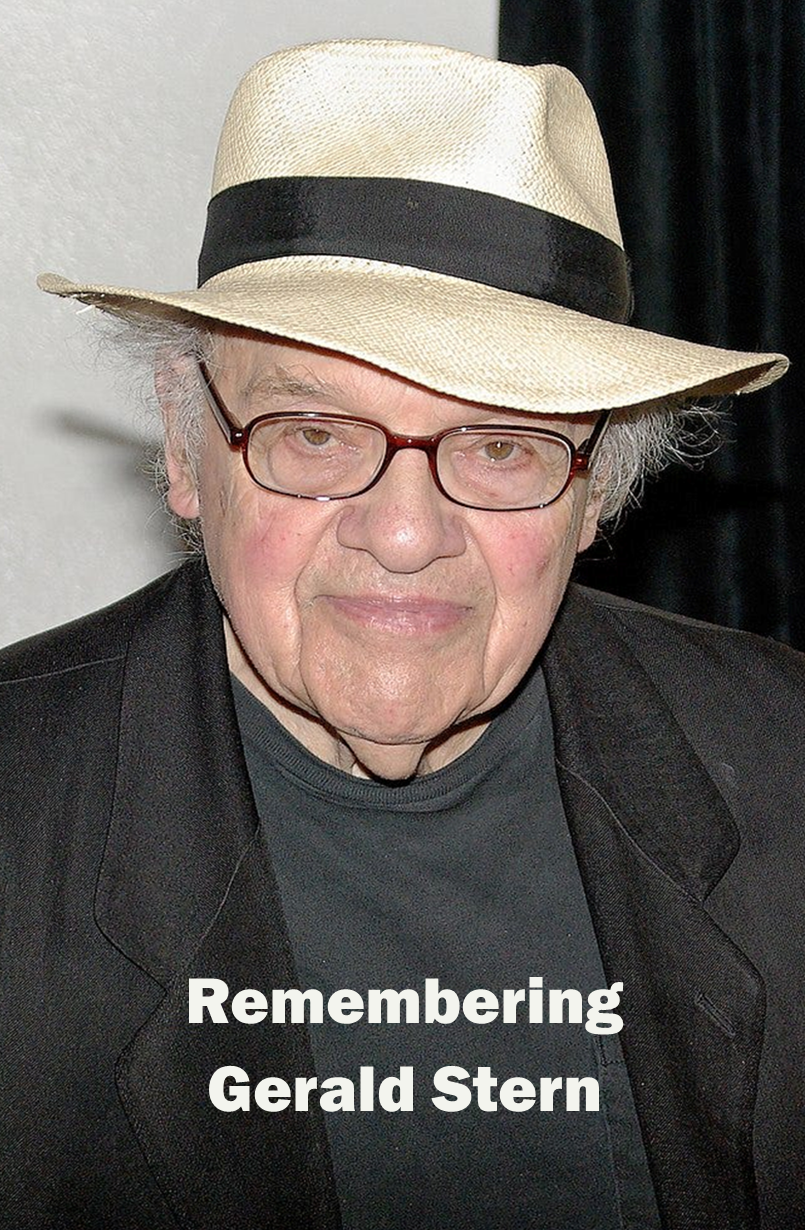 Remembering Gerald Stern | Moonstone Arts Center