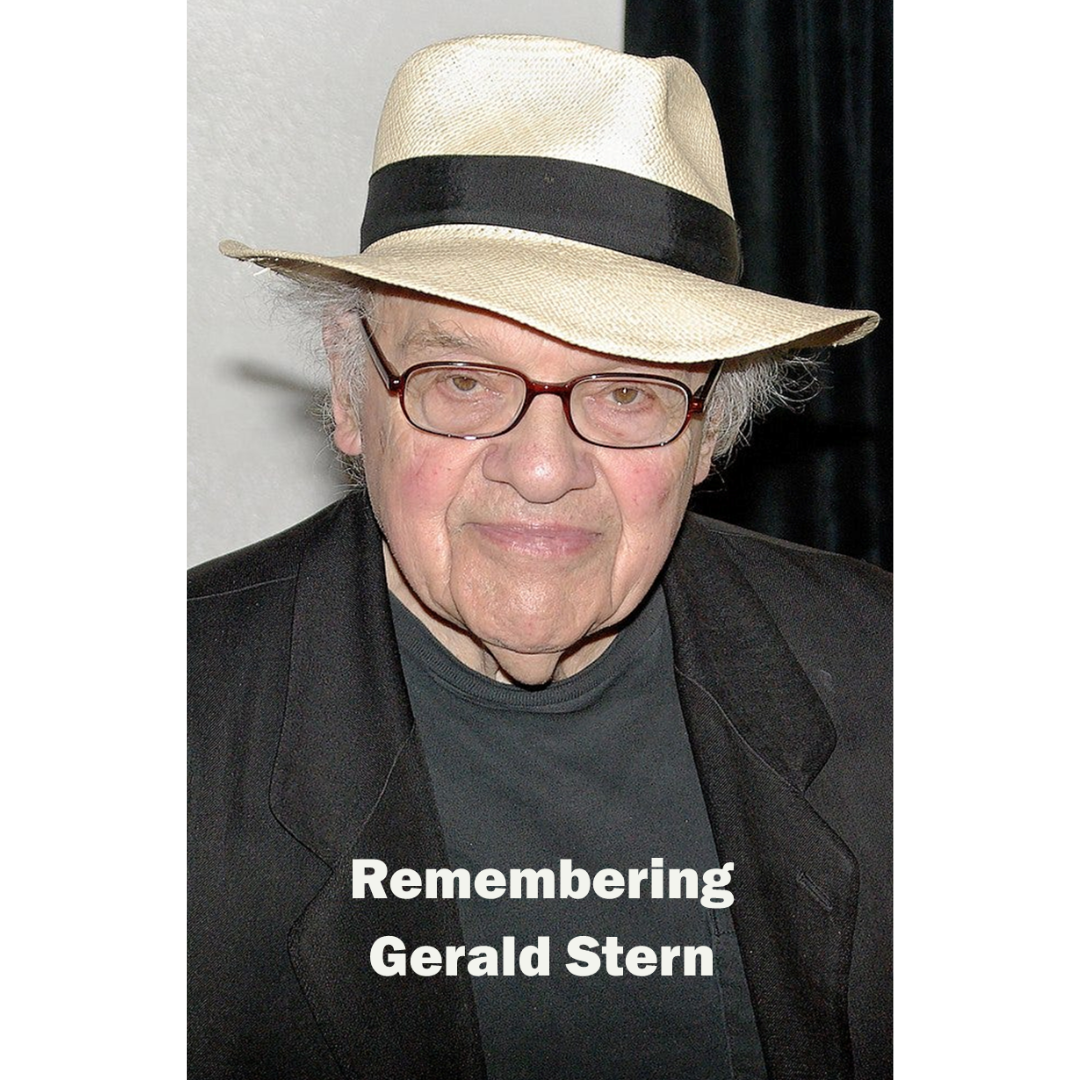 Remembering Gerald Stern | Moonstone Arts Center